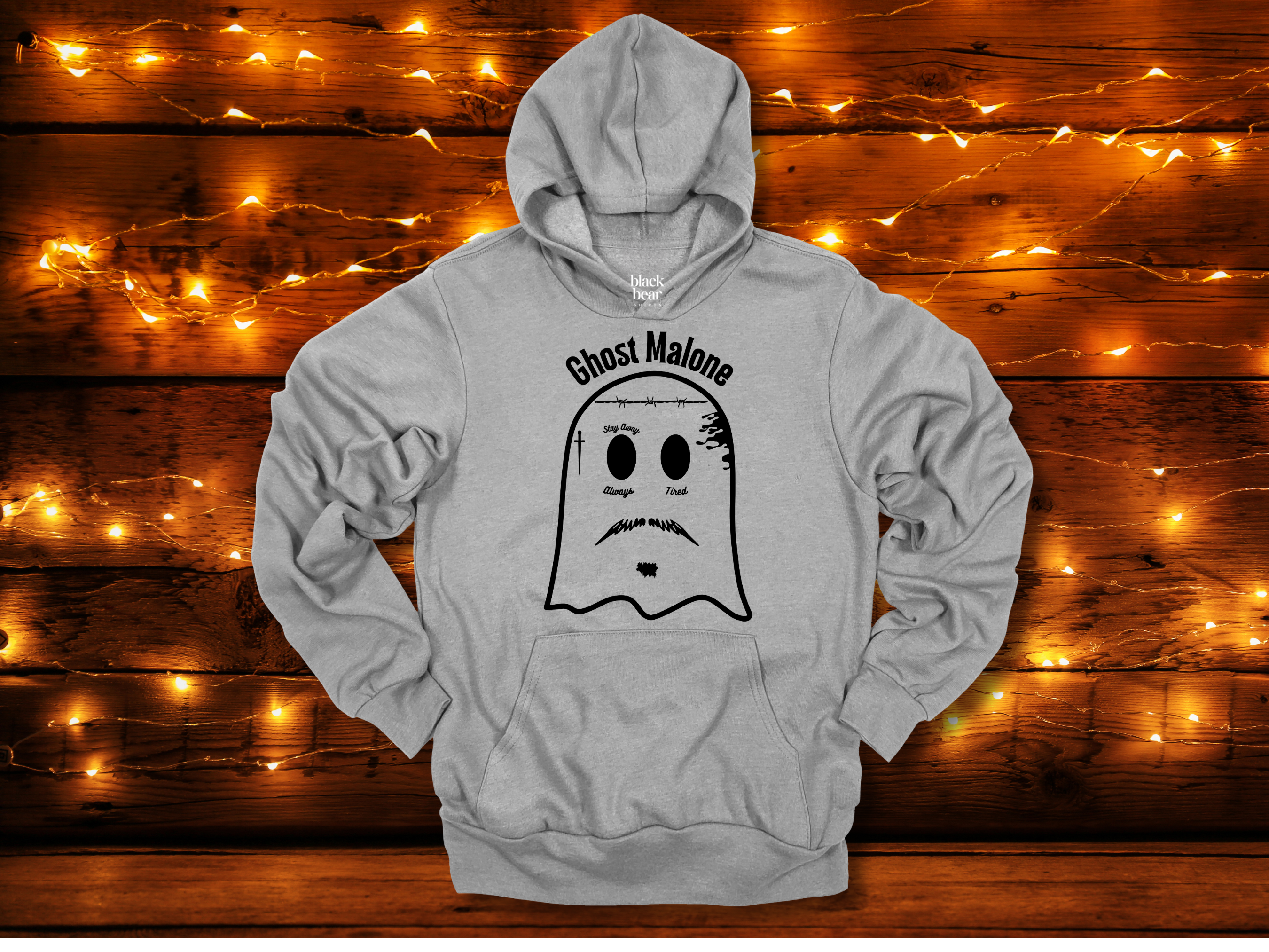 Ghost Malone – black bear shirts